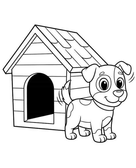 Planse De Colorat Cu Câine Desene De Colorat