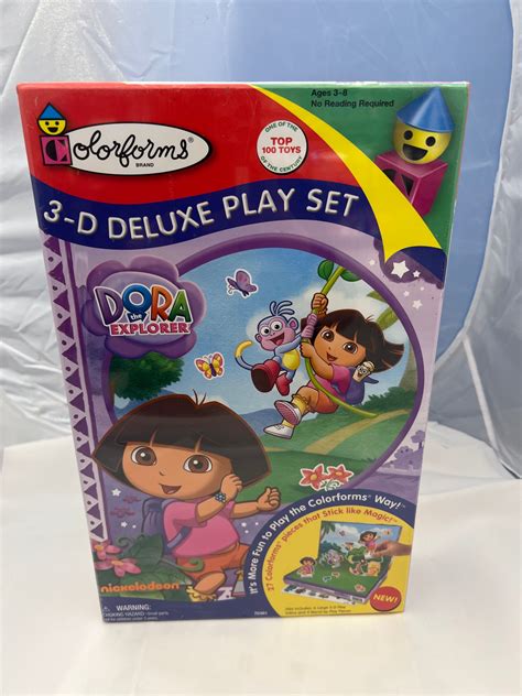 3 D Deluxe Play Sets Dora The Explorer Wondersaurus