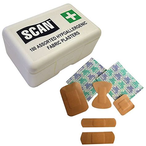 Hypoallergenic Bandages 100 Assorted For Sensitive Skin Lands