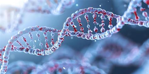 Closeup View Of Dna Replication Illustrating The Intricate Process Of
