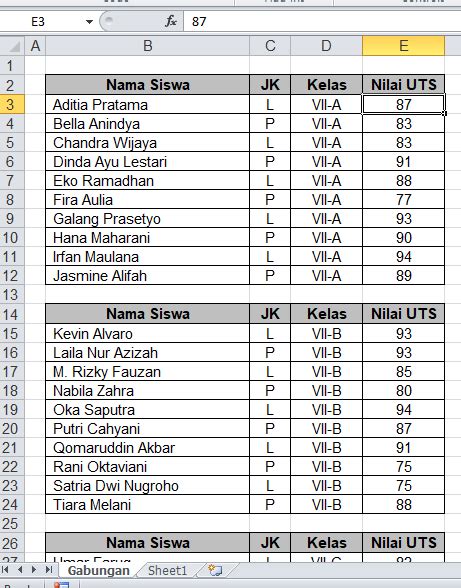 cara gabung file excel otomatis dengan vba macro beserta langkah