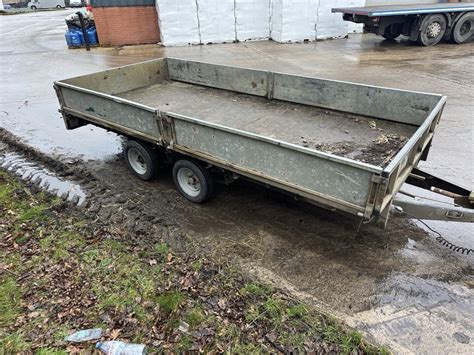 Ifor Williams Flat Bed Trailer 14ft Long Ebay Uk