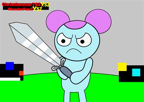 Pibby Defending His World From The Glitch By Christianmar762xsz On