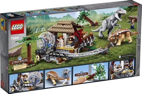Lego Jurassic World Indominus Rex Vs Ankylosaurus India Ubuy