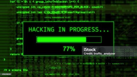 Hacking In Progress Stock Illustration Download Image Now