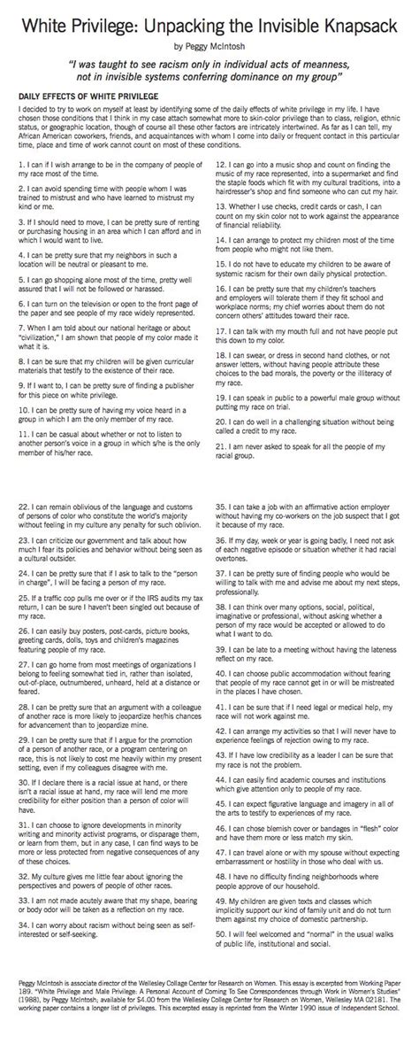 Pin By Roberta Misonne On Privilege White Privilege Social Awareness