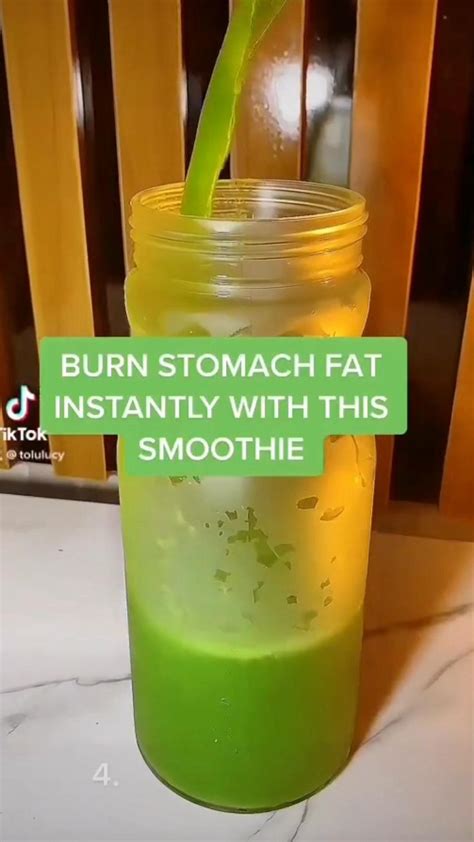 Flat Belly Smoothie Healthy Smoothies Smoothie Diet Healthy Drinks