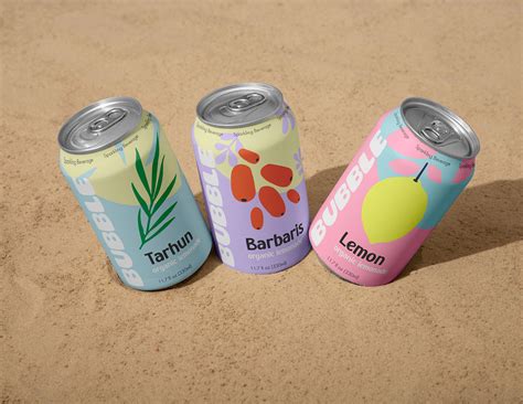 Bubble Soft Drinks Packaging Design Дизайн упаковки Behance