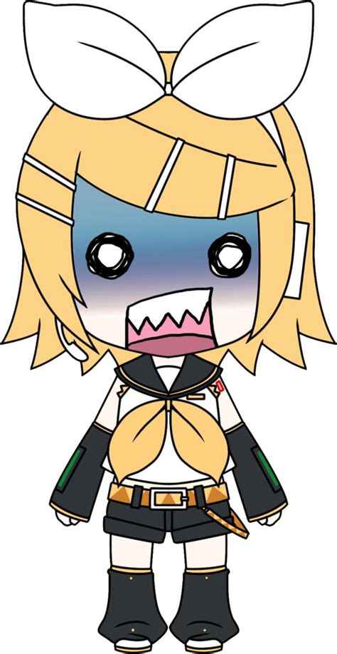 On Deviantart Chibi Rin Vocaloid