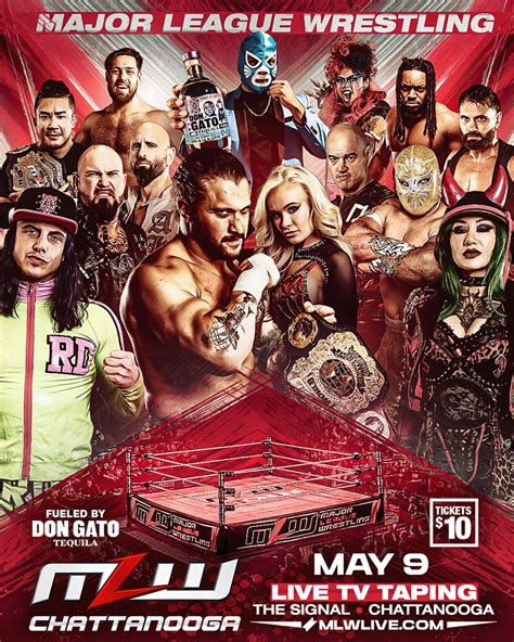 Mlw And Njpw Present Cmll Fantastica Mania Usa 2026 In Charleston April 12