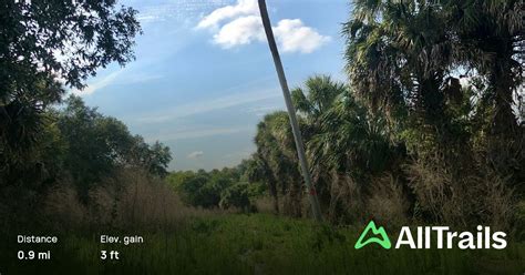 Lake Jesup Conservation Area Red Trail Florida 70 Reviews Map