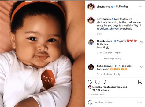 Pic Simphiwe Ngema Reveals Her Sons Face For The 1st Time