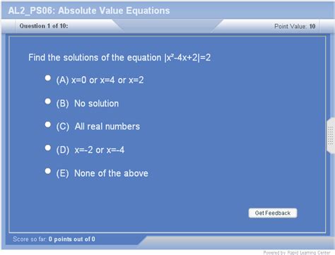 Algebra 2 Absolute Value Equations And Inequalities