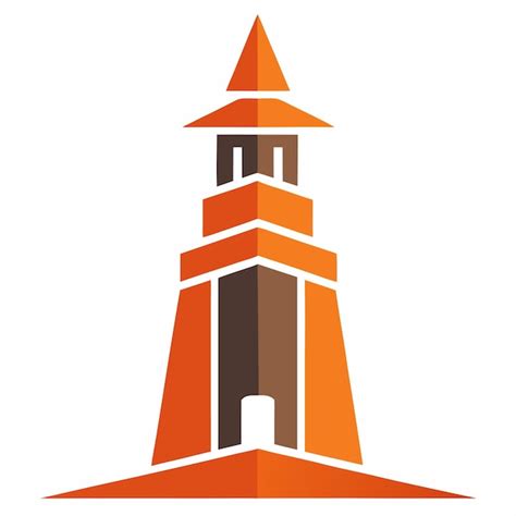 Tower Logo Vector Premium Ai Generated Vector