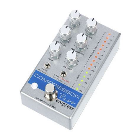 Empress Effects Bass Compressor Silver Spk United States