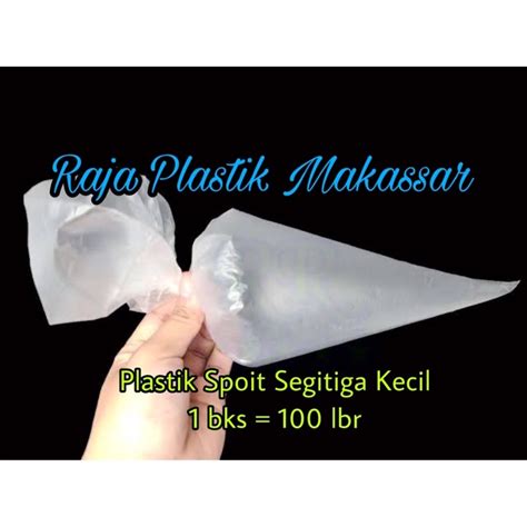 Jual Plastik Spoit Kecil Segitiga Shopee Indonesia