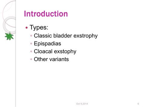 Bladder Exstophy And Epispadias Pptx