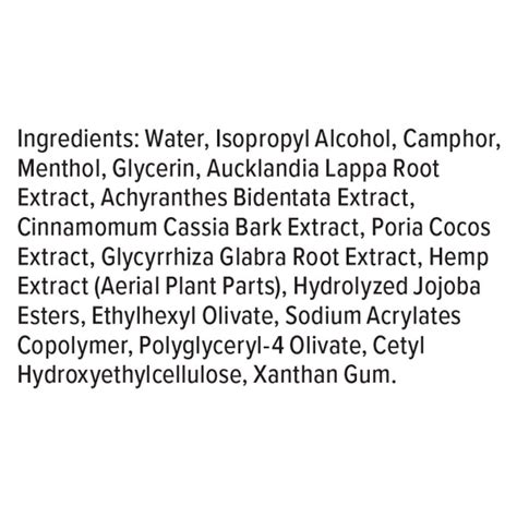 Pluscbd Cooling Topical Cbd Roll On Isolate Thc Free 113oz 2000mg