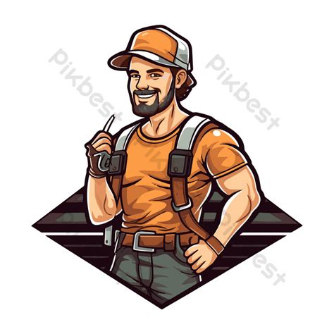 A Classic Vector Of Worker Men Illustration Png Images Eps Free