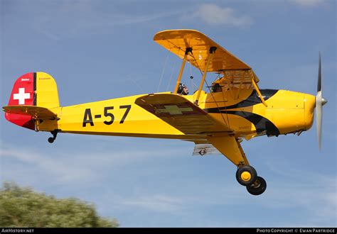 Aircraft Photo Of G Bect Casa 1131e Jungmann Switzerland Air