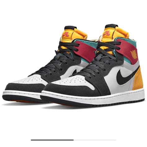 Air Jordan 1 High Zoom Comfort Multi Color Size Us 75 In Mens 9