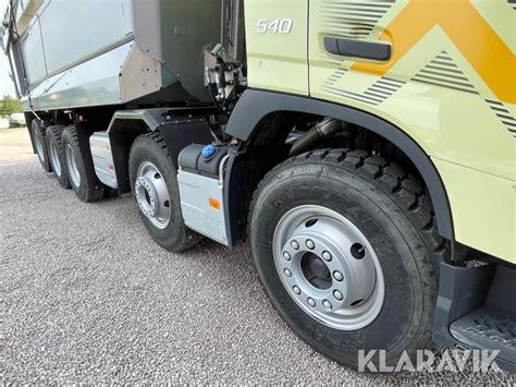 Bergbil Volvo Fmx 540 10x4 Kh Kipper Uppsala Klaravik Aukt