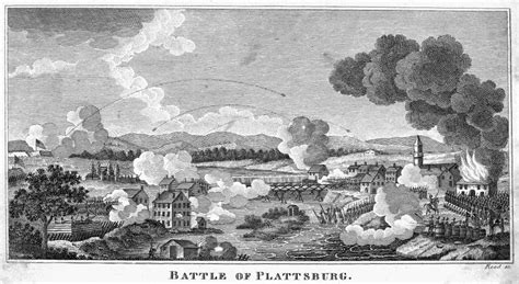 Battle Of Plattsburgh 1814 Namerican And British Forces At