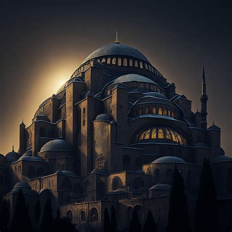Premium Ai Image Hagia Sophia Mosque