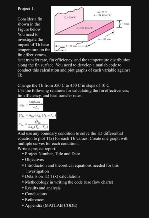 Fin Effectiveness Heat Transfer Rate Fin