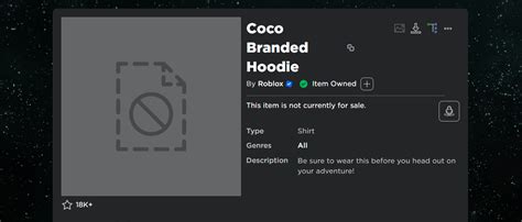 Looks Like The Official Roblox Coco Hoodie From The Coco Event Got