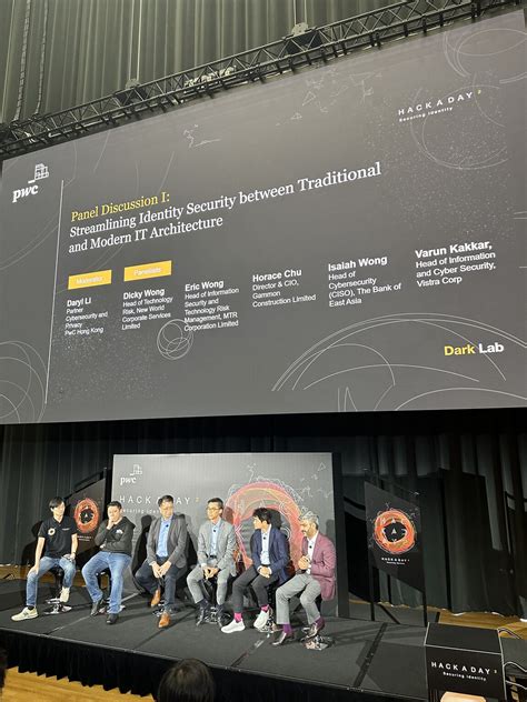 Anthony Lai On Linkedin Dicky Wong And Eric Wong On Stage Pwc Panel
