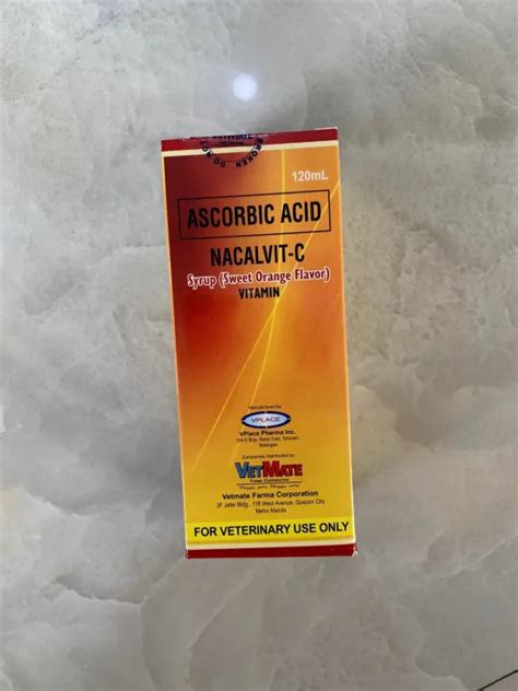 Vet Mate Ascorbic Acid Nacalvit C 120ml Lazada Ph