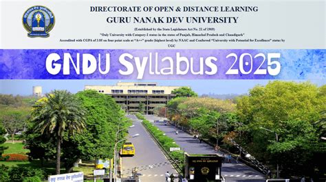 Gndu Syllabus 2024 25 Pdf Download Get Bba Bcom Bca Syllabus Gndu