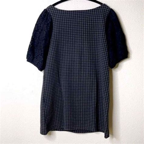 Anthropologie Postage Stamp Small Mini Dress Gem