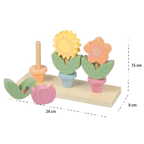 Stacking Flower Pots Tumbletots
