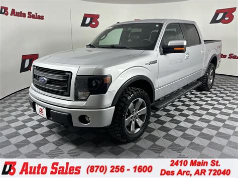 Used 2014 Ford F 150 Fx4 For Sale In Des Arc Ar At D3 Auto Sales Vin