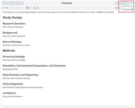 Nest Protocol Nested Knowledge