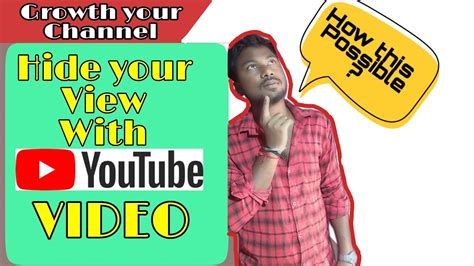 How To Hide YouTube Video View How To Hide Views On Youtube Videos Easy Way To Hide Your
