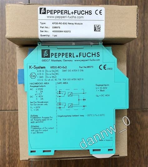 1pcs For Pepperl Fuchs Kfd0 Ro Ex2 For Sale Online Ebay