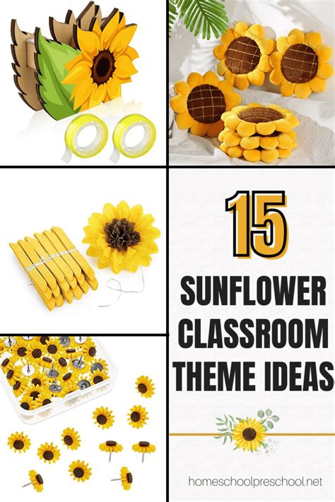 Sunflower Classroom Theme Ideas Inspiring Young Minds