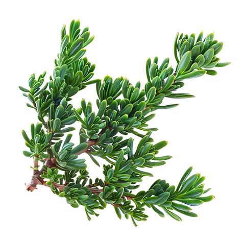 Premium Photo Isolated Dwarf Juniper Leaf With Scale Like Leaf Shape