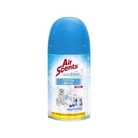 250ml Auto Spray Refill Cotton Fresh Crazy Plastics