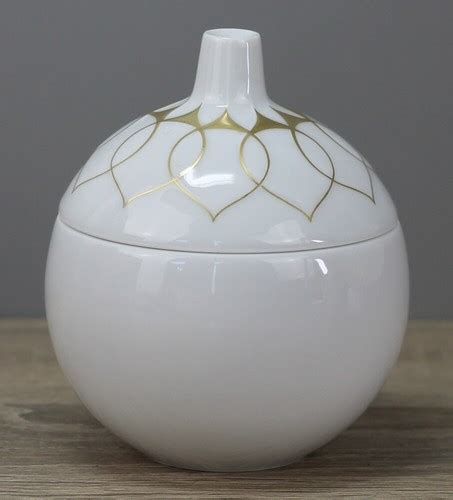 Rosenthal Lotus Goldsilhouette Gold Zuckerdose Dose Mit Deckel Ebayde