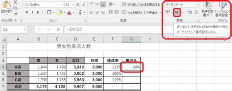 Excelで割合を求めよう！ 東京パソコンアカデミー