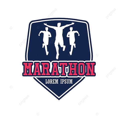 Running Marathon Logo