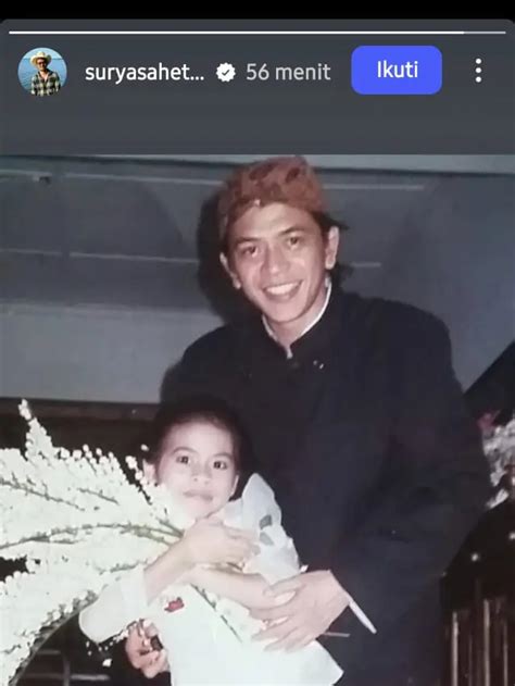 Ray Sahetapy Meninggal Dunia Surya Sahetapy Titip Salam Cinta Untuk