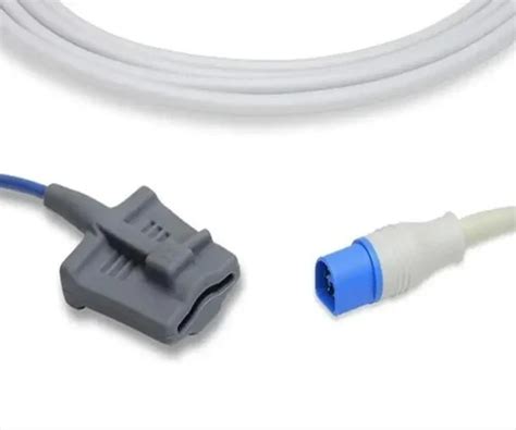 Sensor Type Reusable Philips 8 Pin 3 Mtr Adult Soft Silicon Spo2