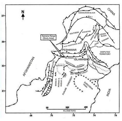 Map Showing Tectonic Elements Mountain Ranges R Including Samana Download Scientific Map Showing Tectonic Elements Mountain Ranges R Including Samana Download Scientific
