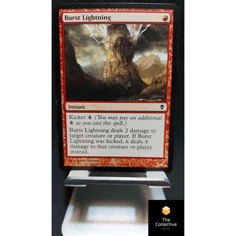 Magic The Gathering Mtg Card Game Burst Lightning Id Rb1