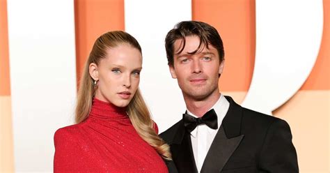 Patrick Schwarzenegger Shares Fiancees Reaction To White Lotus Sex Scene Wet Satin Press